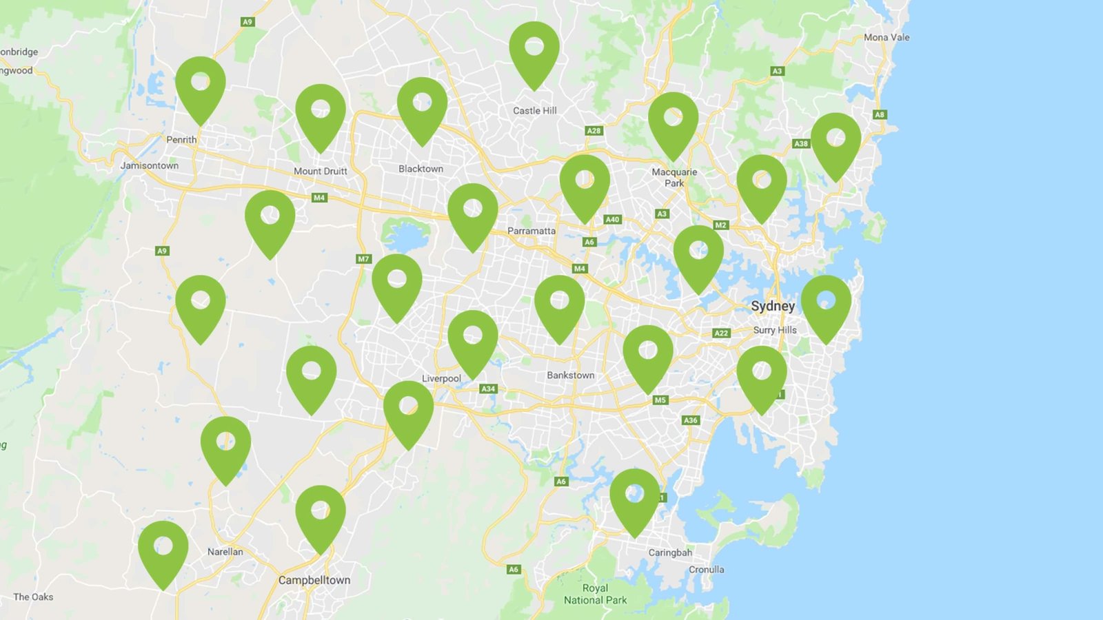 Service Areas | Comprehensive Pest Control by Termiticidal Pest Management